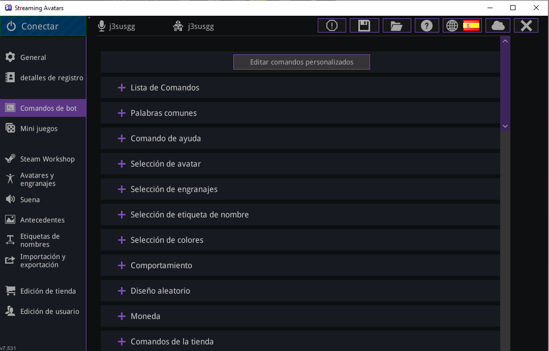 Stream Avatars - web interés
